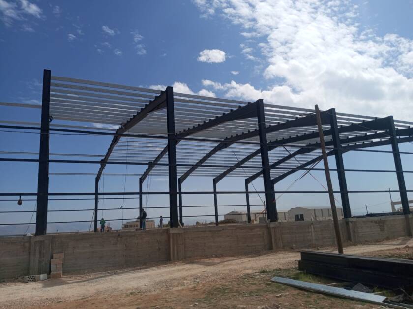 Water Distribution Center – Industrial Steel - Erad Steel